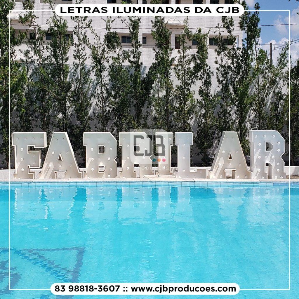 Arquivos Letras Para Eventos Corporativos - CJB Produções de Eventos ...